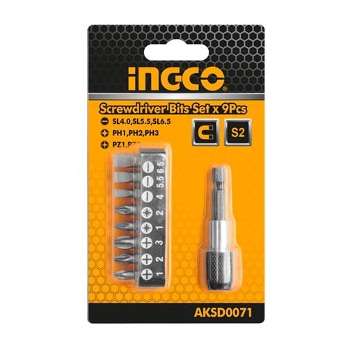 INGCO 9PCS SCREWDRIVER BITS SET | Discs & Bits | DIY Door2Door