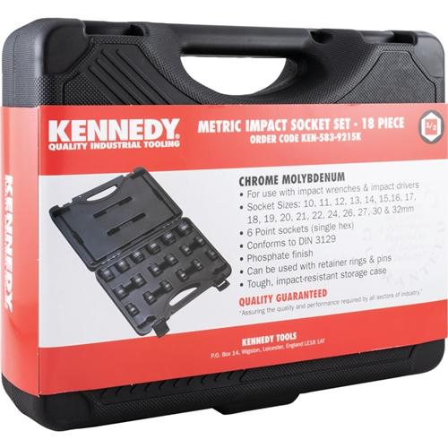 KENNEDY 18 PIECE METRIC IMPACT SOCKET SET - 1/2"INCH | On Promotion ...